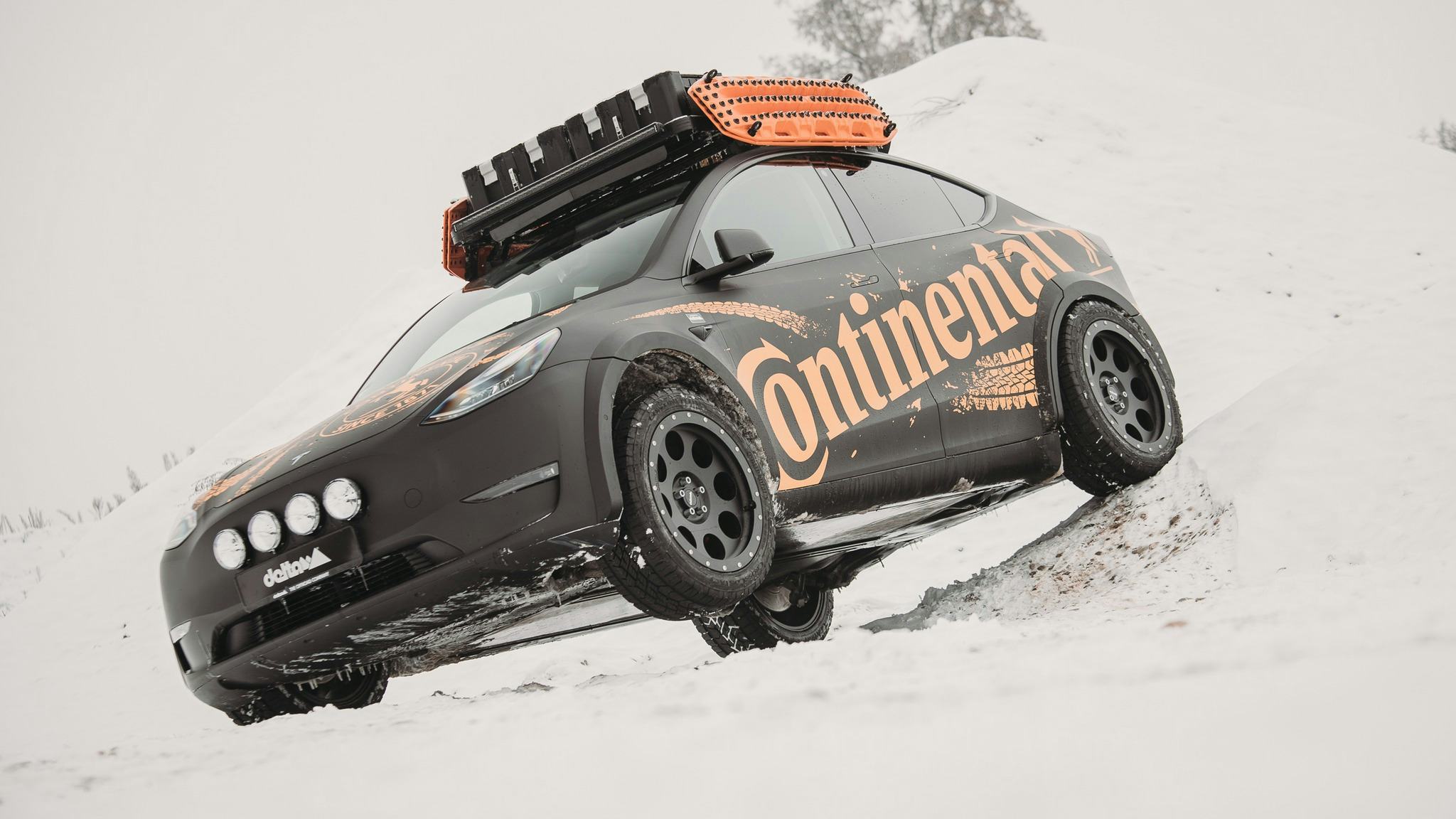 This Tesla conversion kit turns your Model Y into an offroad beast