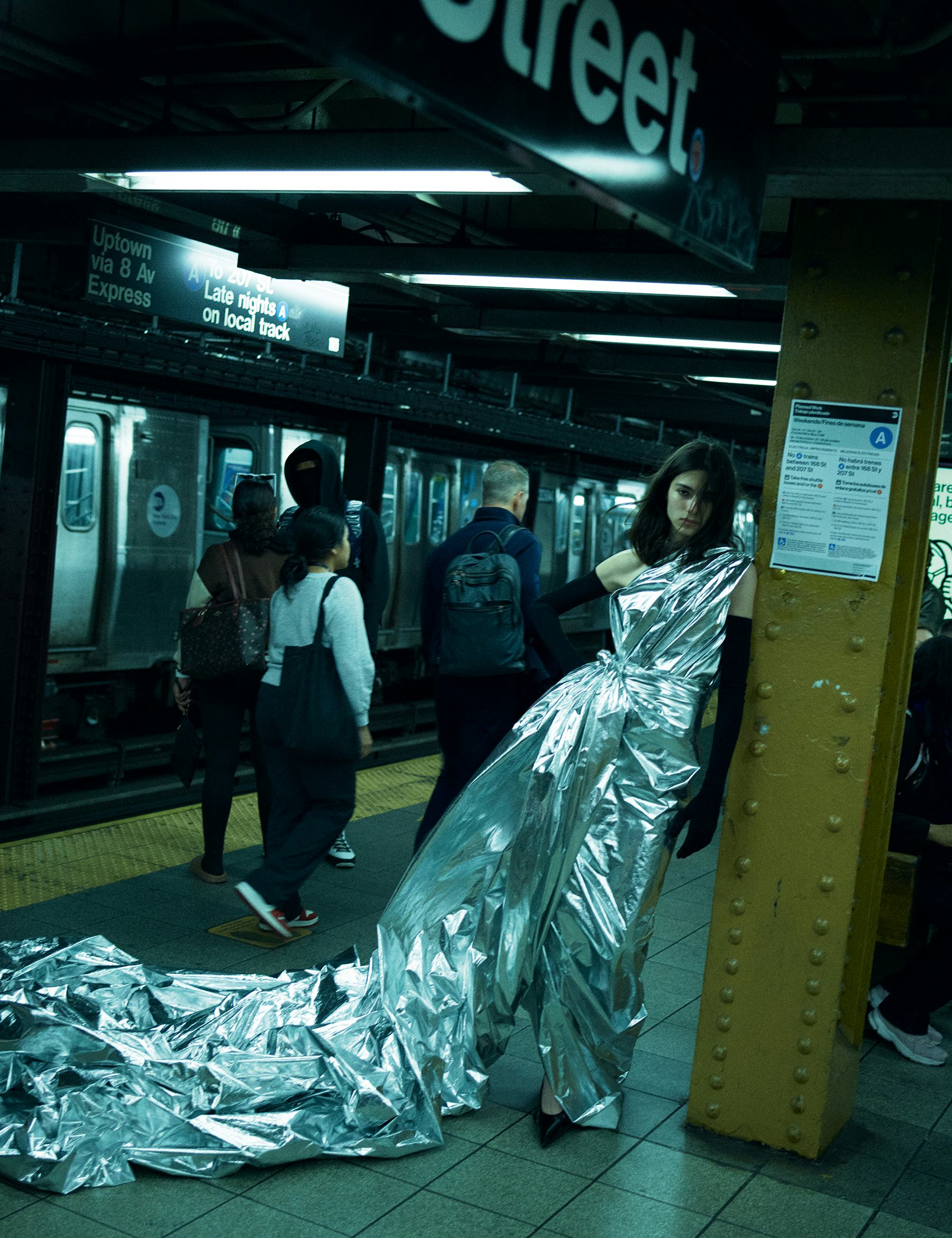 Model Loli Bahia Takes the Streets of New York in Style