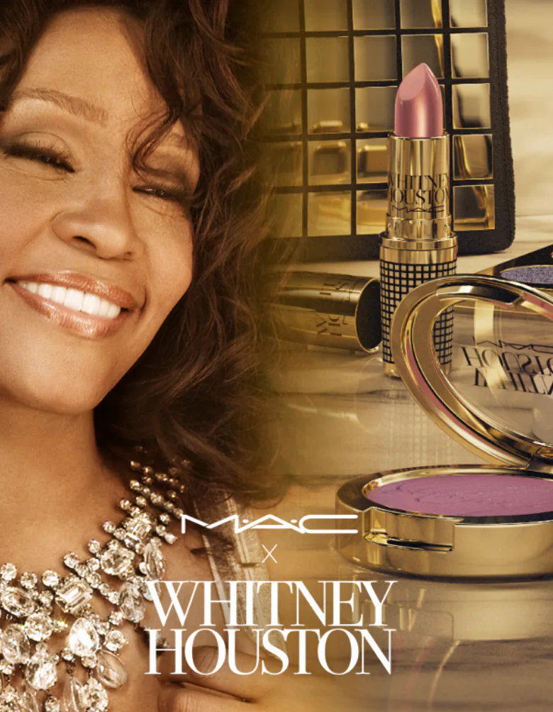 MAC Cosmetics Debuts Iconic Whitney Houston-Inspired Collection