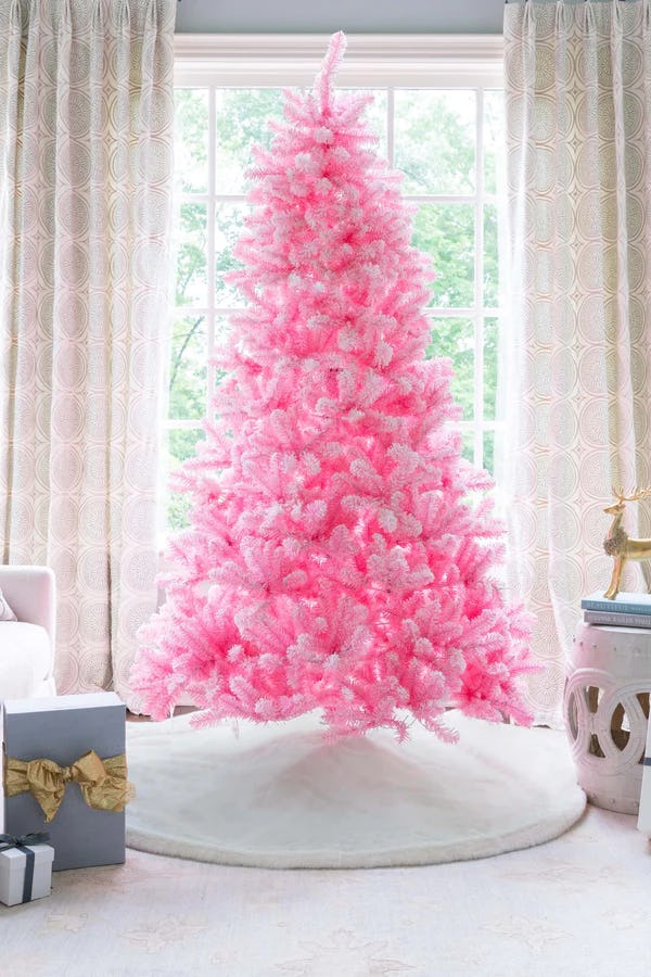 My Pink Christmas Tree Made My Maximalist Holiday Dreams Come True