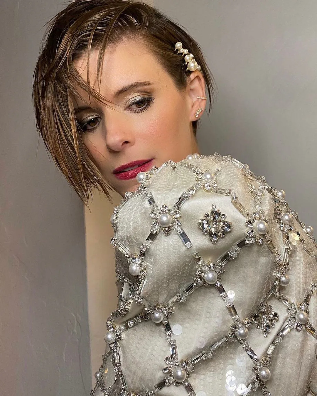 How to Wear Chrome & Glitter Eye Makeup Like a Grown-Up