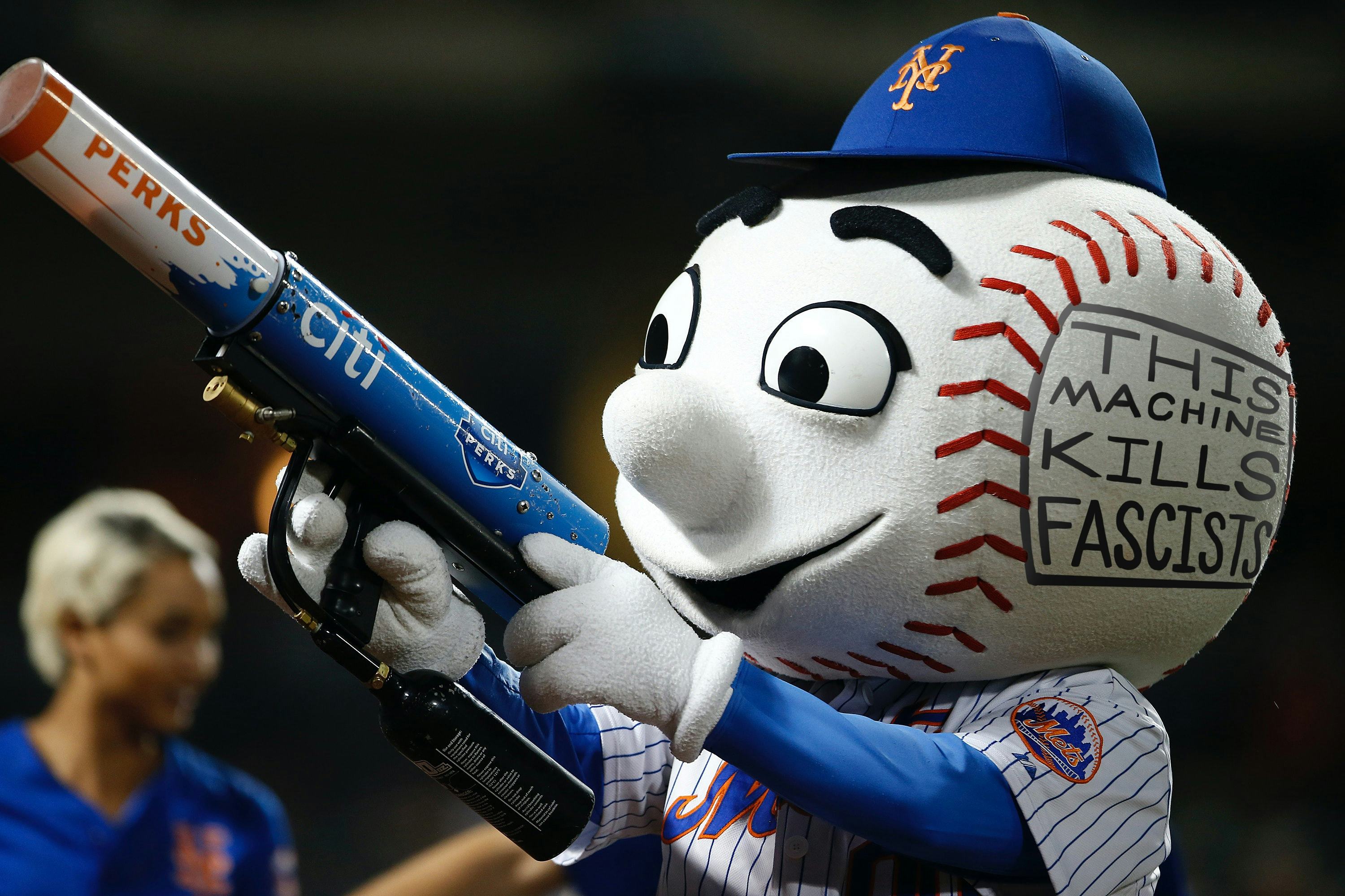 Which Side Are You On, Mr. Met?