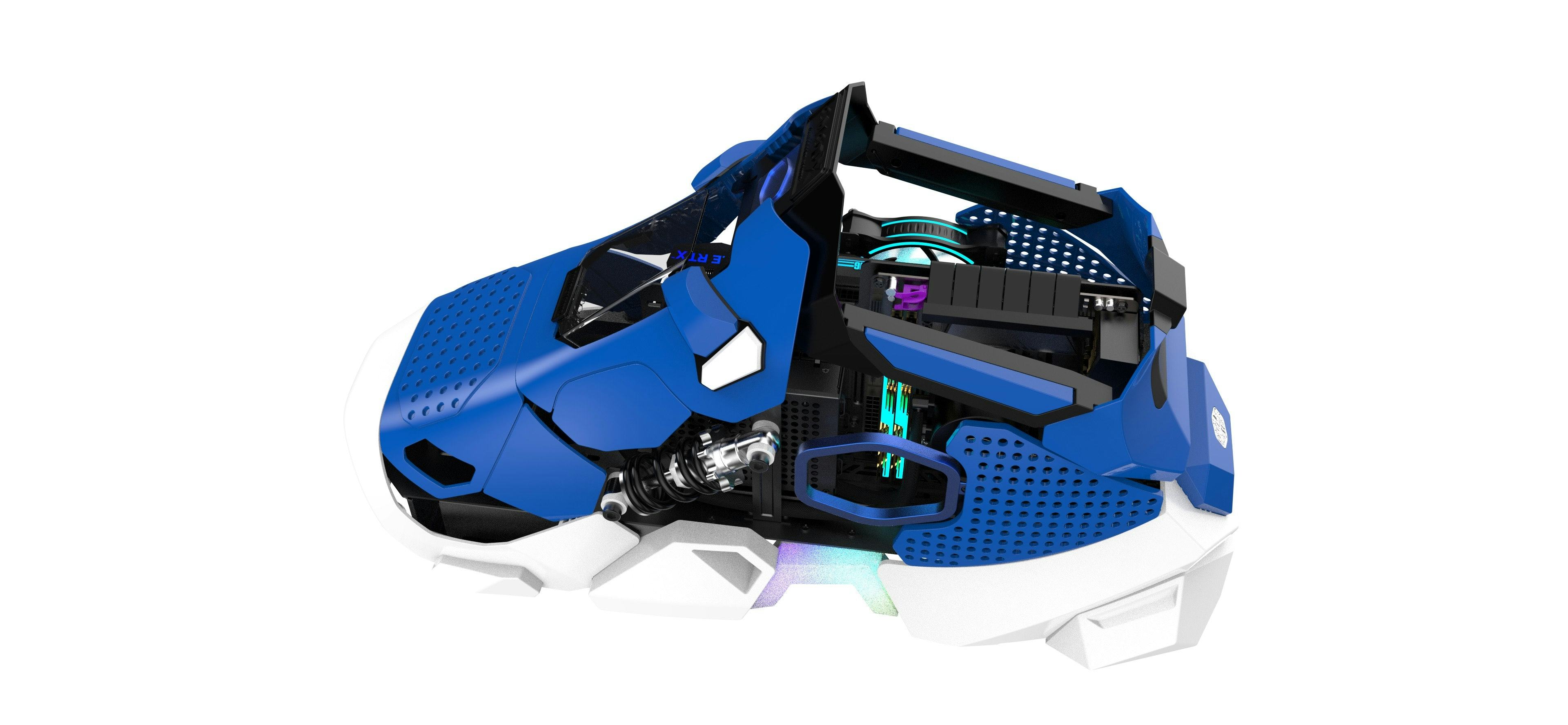 Cooler Master’s sneaker-shaped PC is a feat of custom design