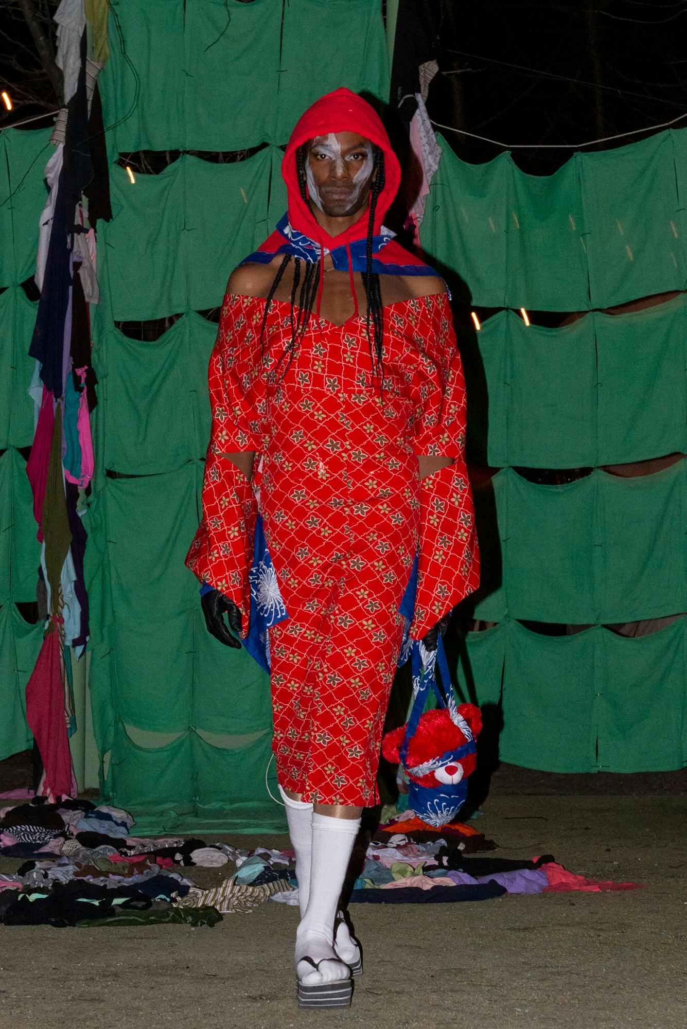 Hunter Schafer Played Dress-Up With Designer Gogo Graham at NYFW