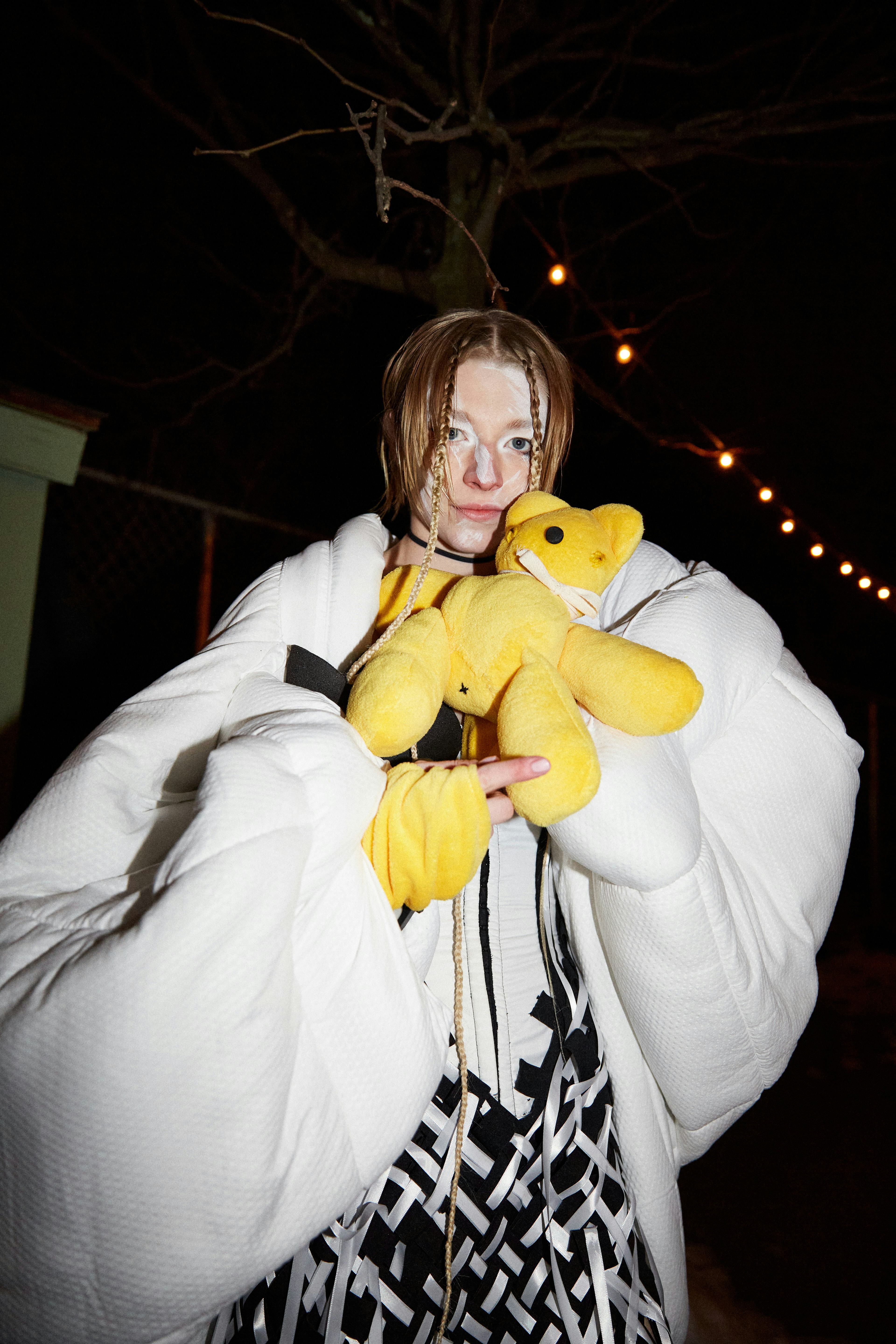 Hunter Schafer Played Dress-Up With Designer Gogo Graham at NYFW