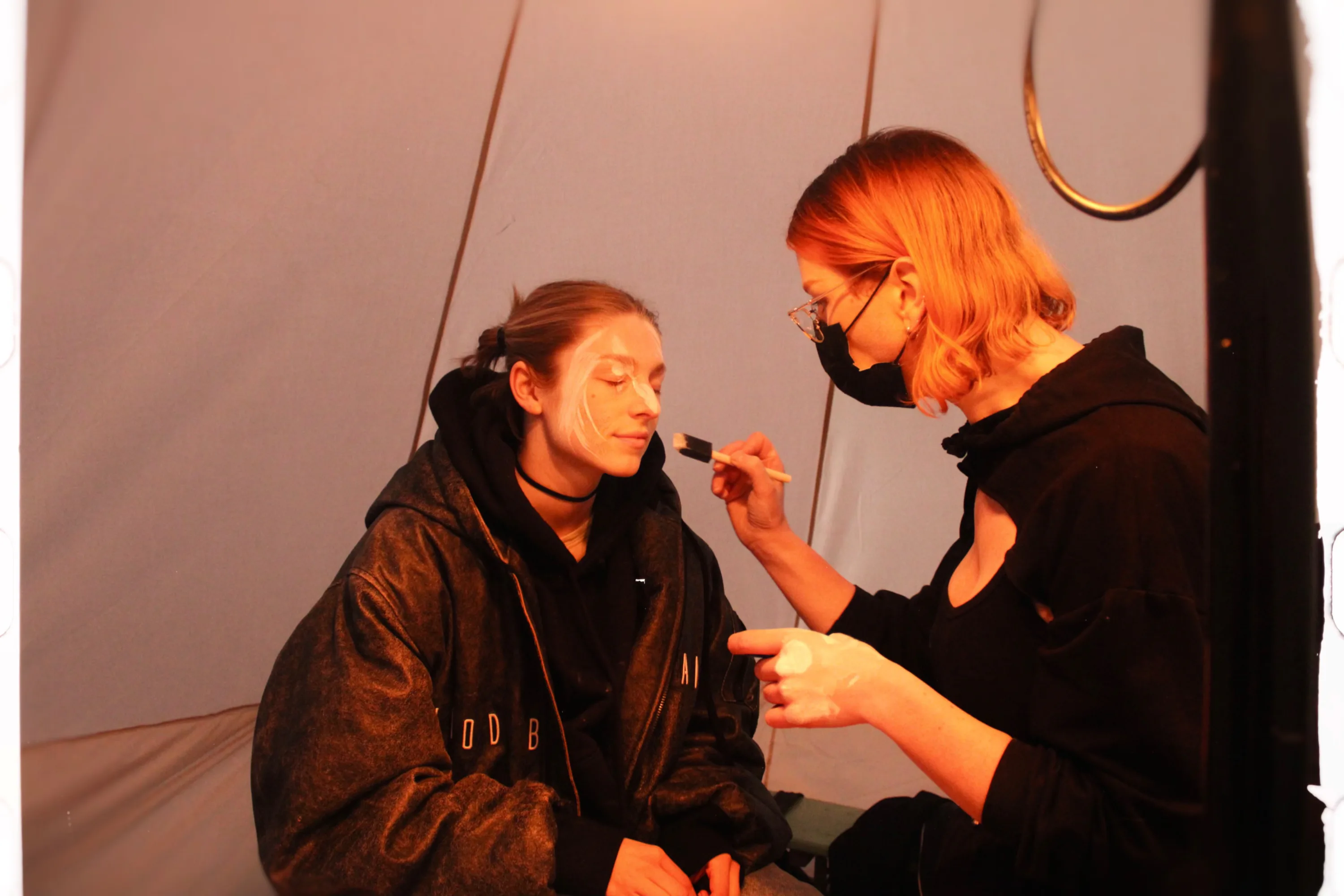 Hunter Schafer Played Dress-Up With Designer Gogo Graham at NYFW