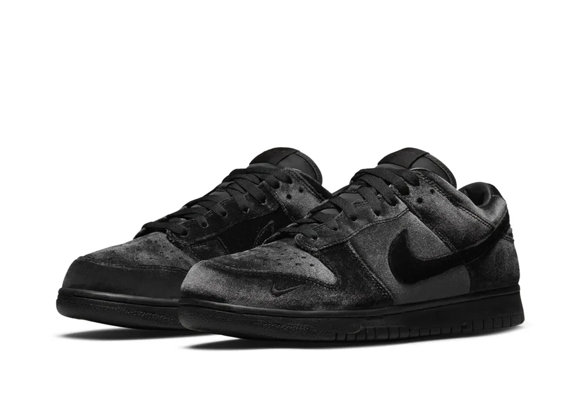 Nike has a velvet Dunk Low sneaker that’s perfect for Valentine’s Day