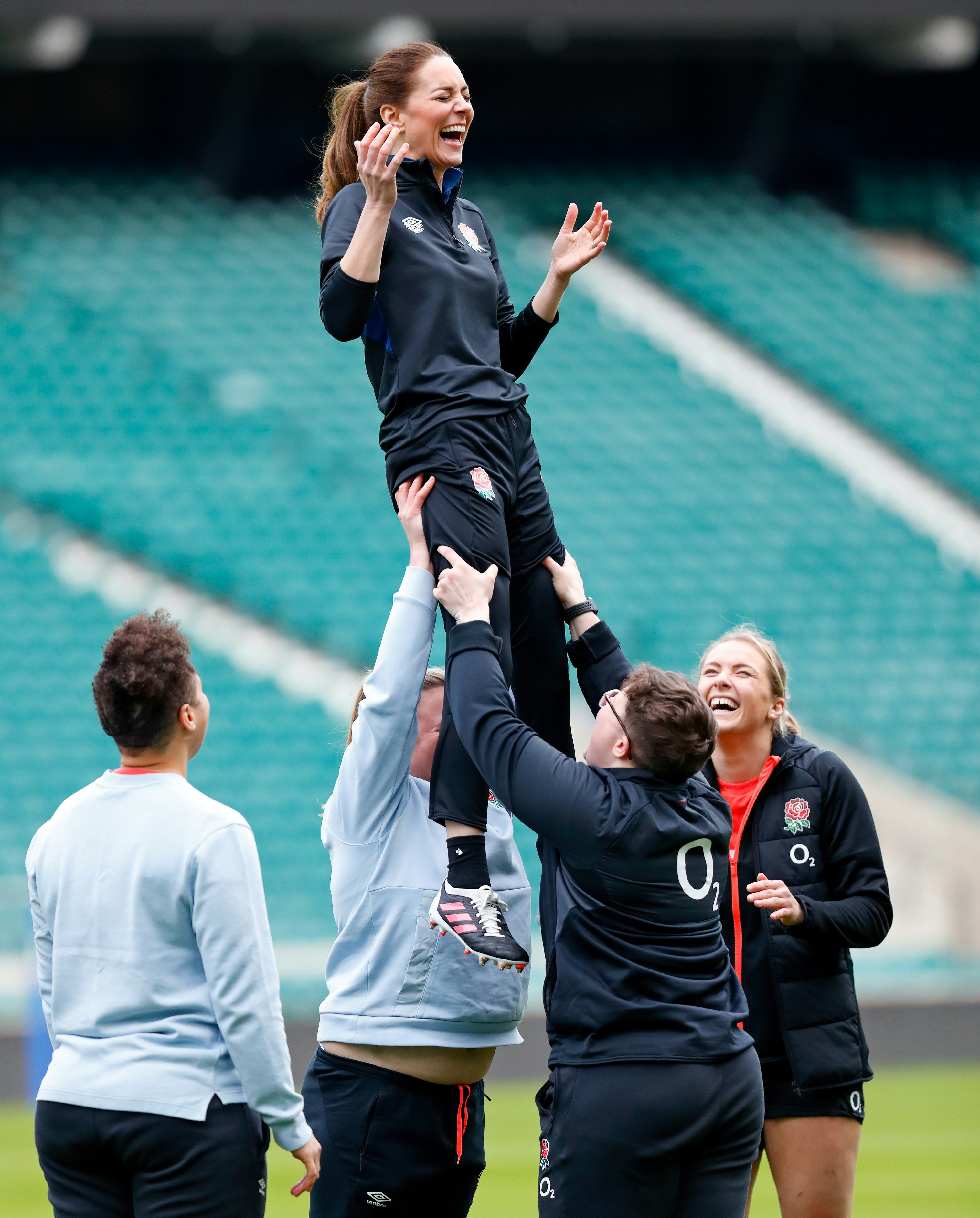 Has Anyone Ever Had More Fun Playing Rugby Than Kate Middleton?