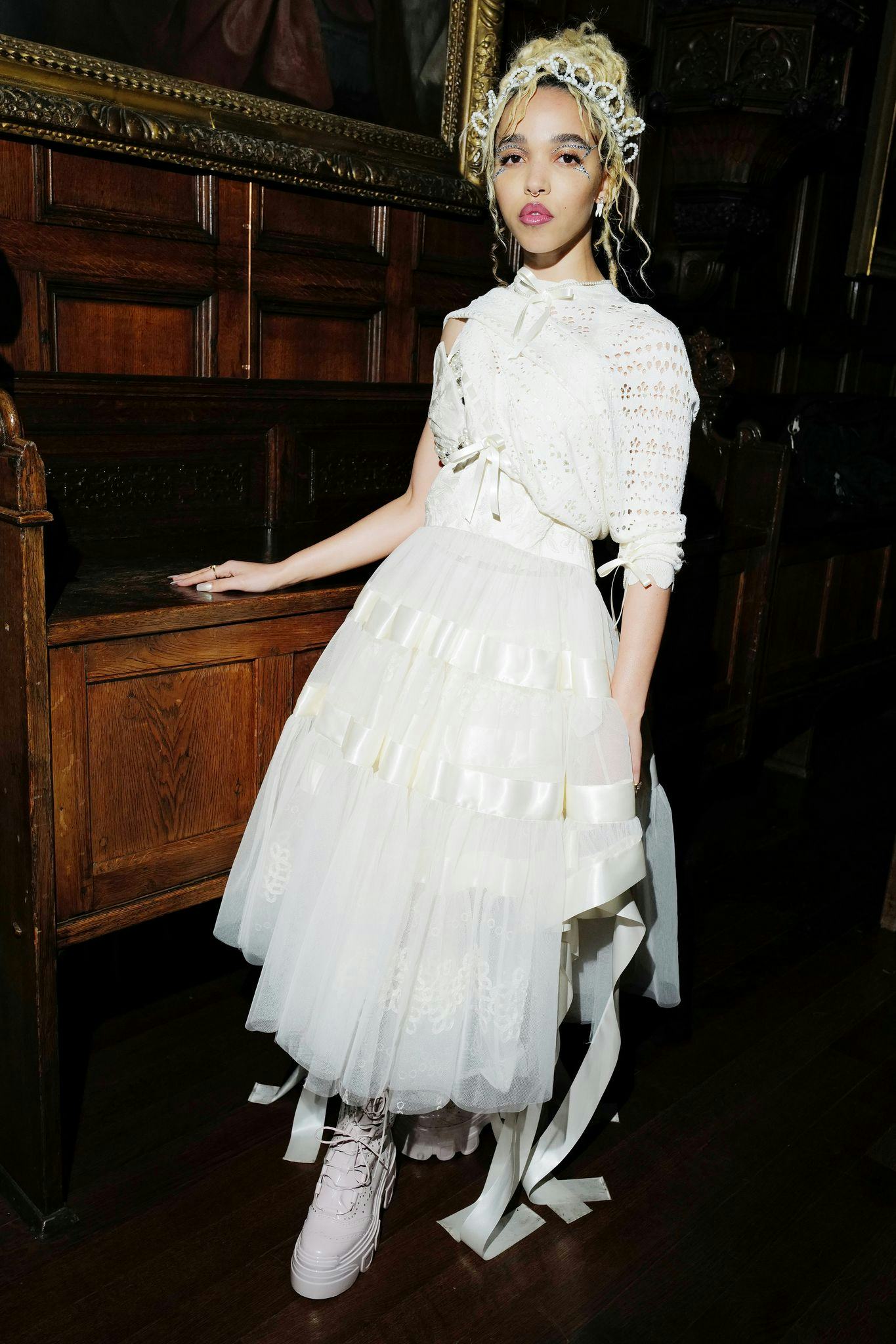 At Simone Rocha, Face Jewels Are The Statement Accessory Replacing ...