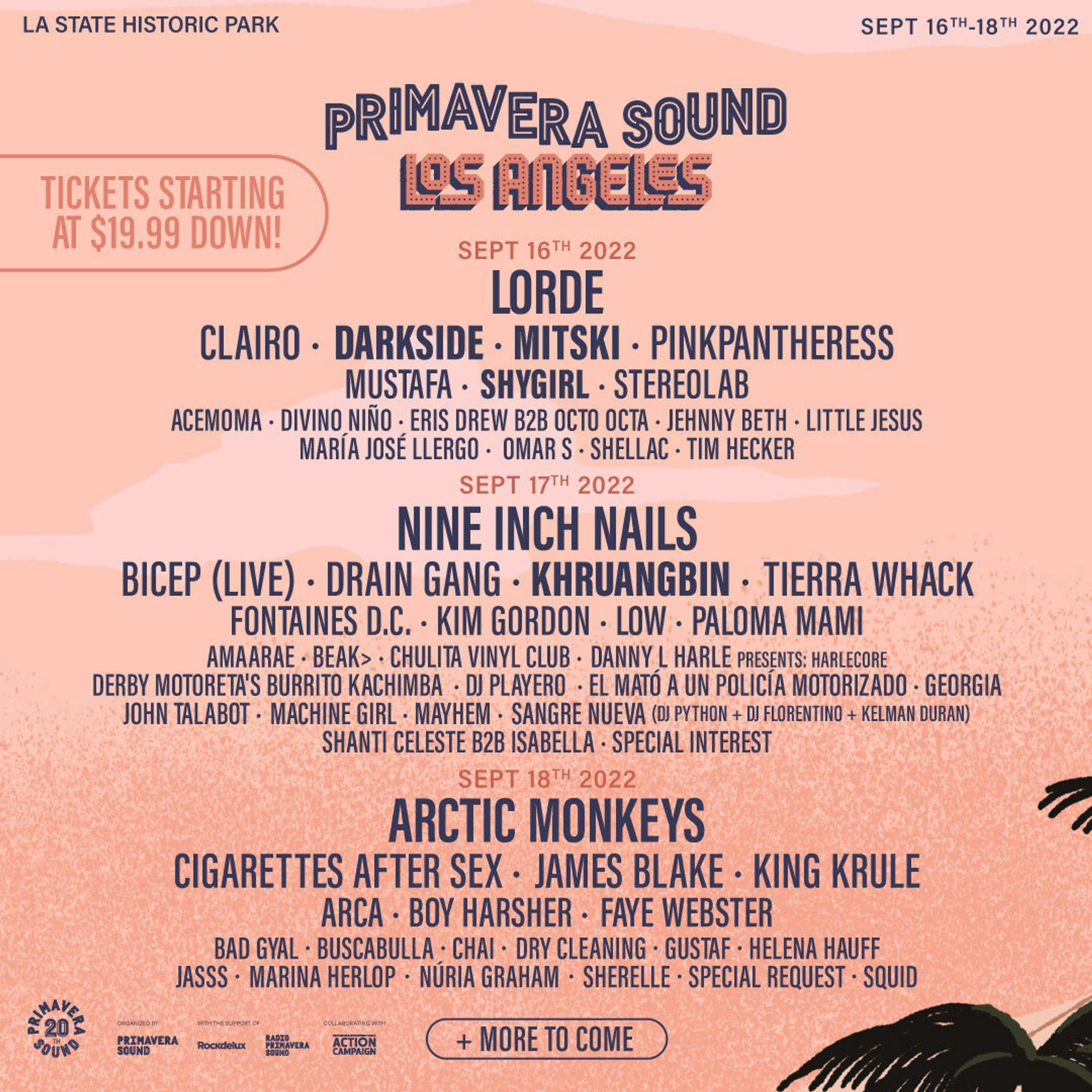 Primavera Sound Los Angeles 2022: Lineup, Dates, How To Buy Tickets