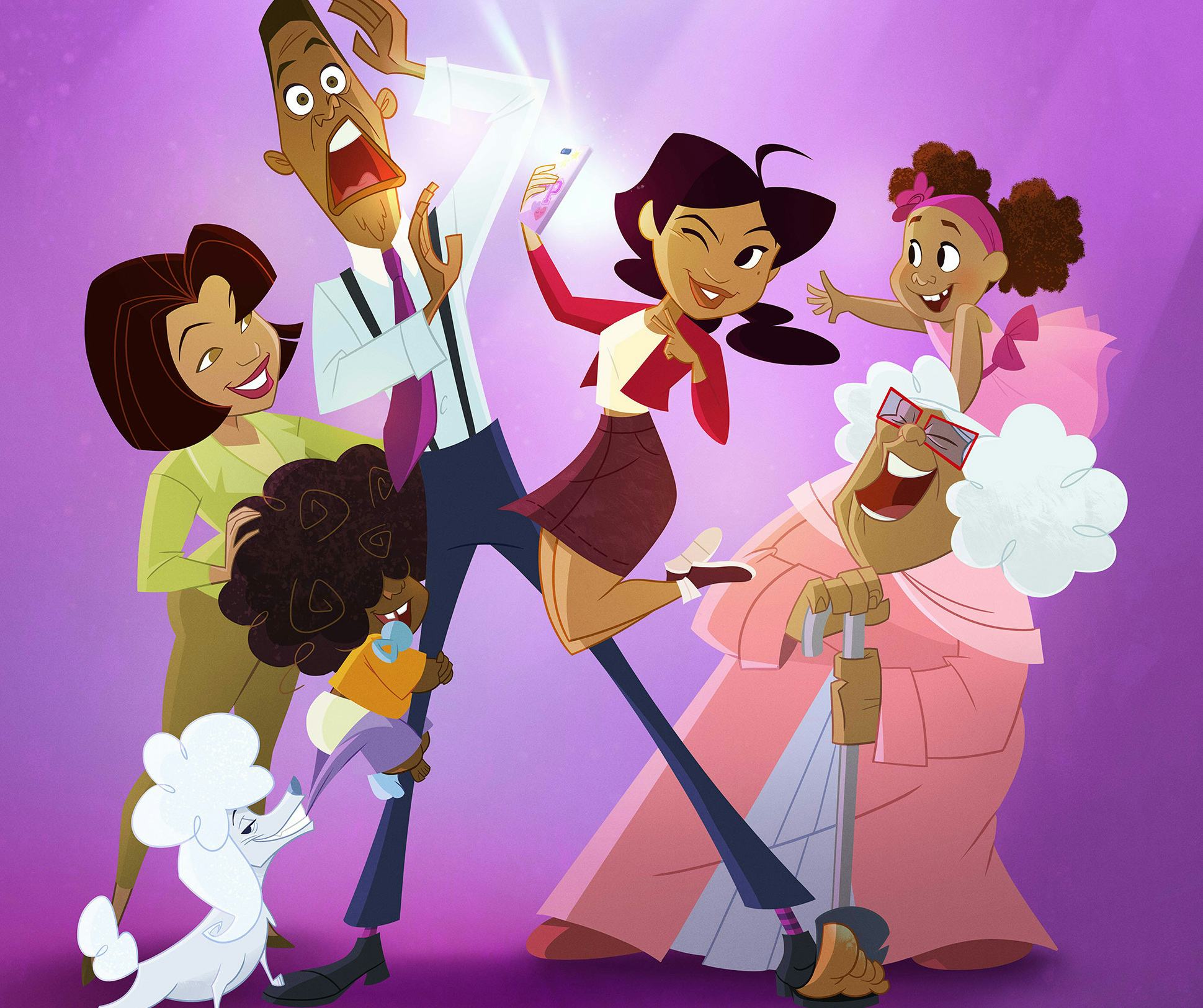 Photos Of 'The Proud Family' Characters Vs. The Real-Life Actors In ...
