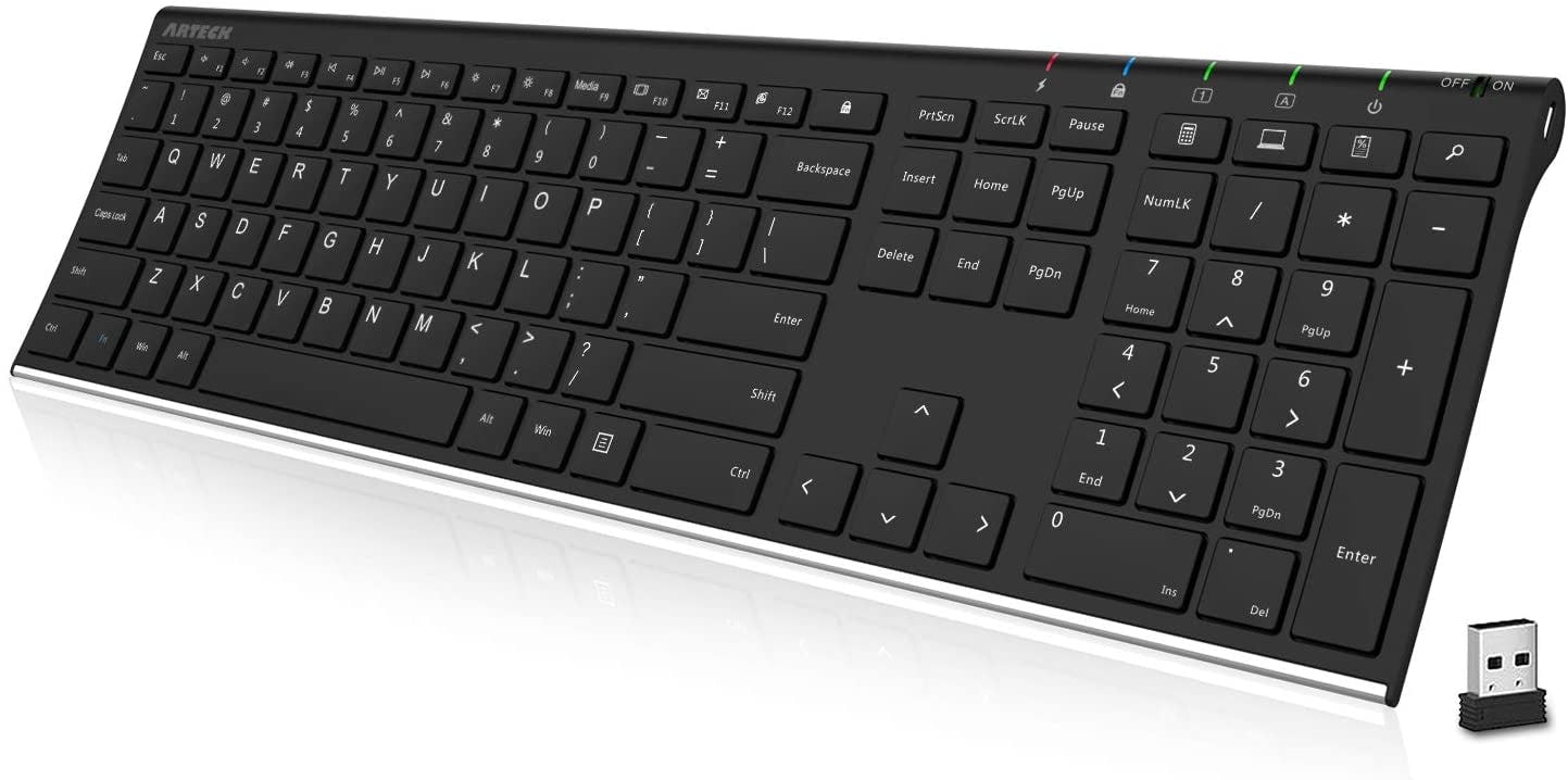 The 8 Best Wireless Keyboards With Number Pads