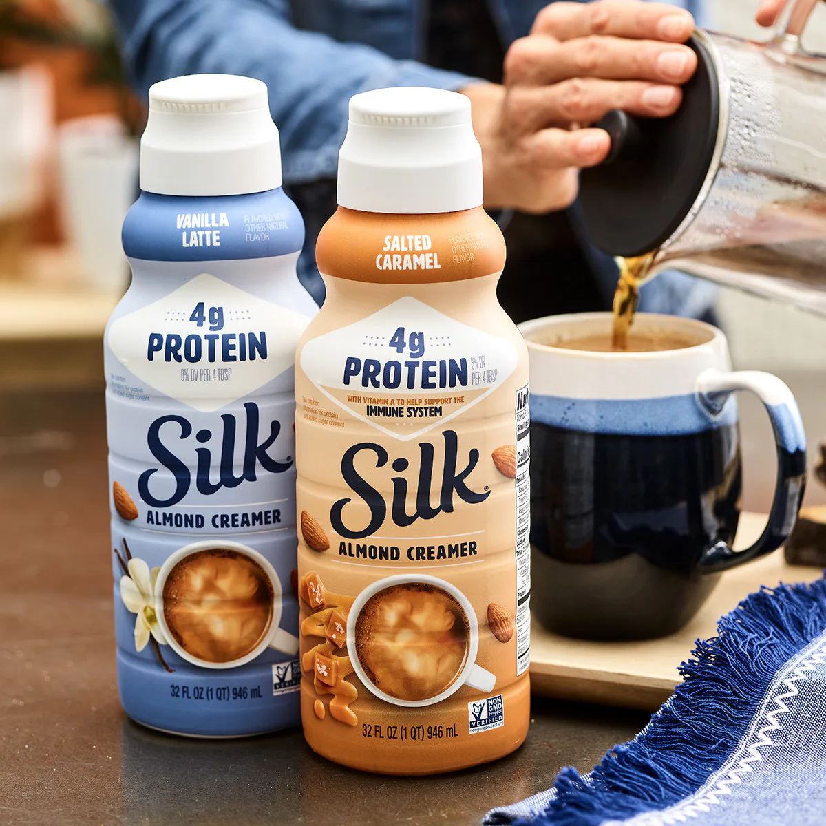 Silk's New Sweet Oat Latte Creamer Will Basically Make You A Barista