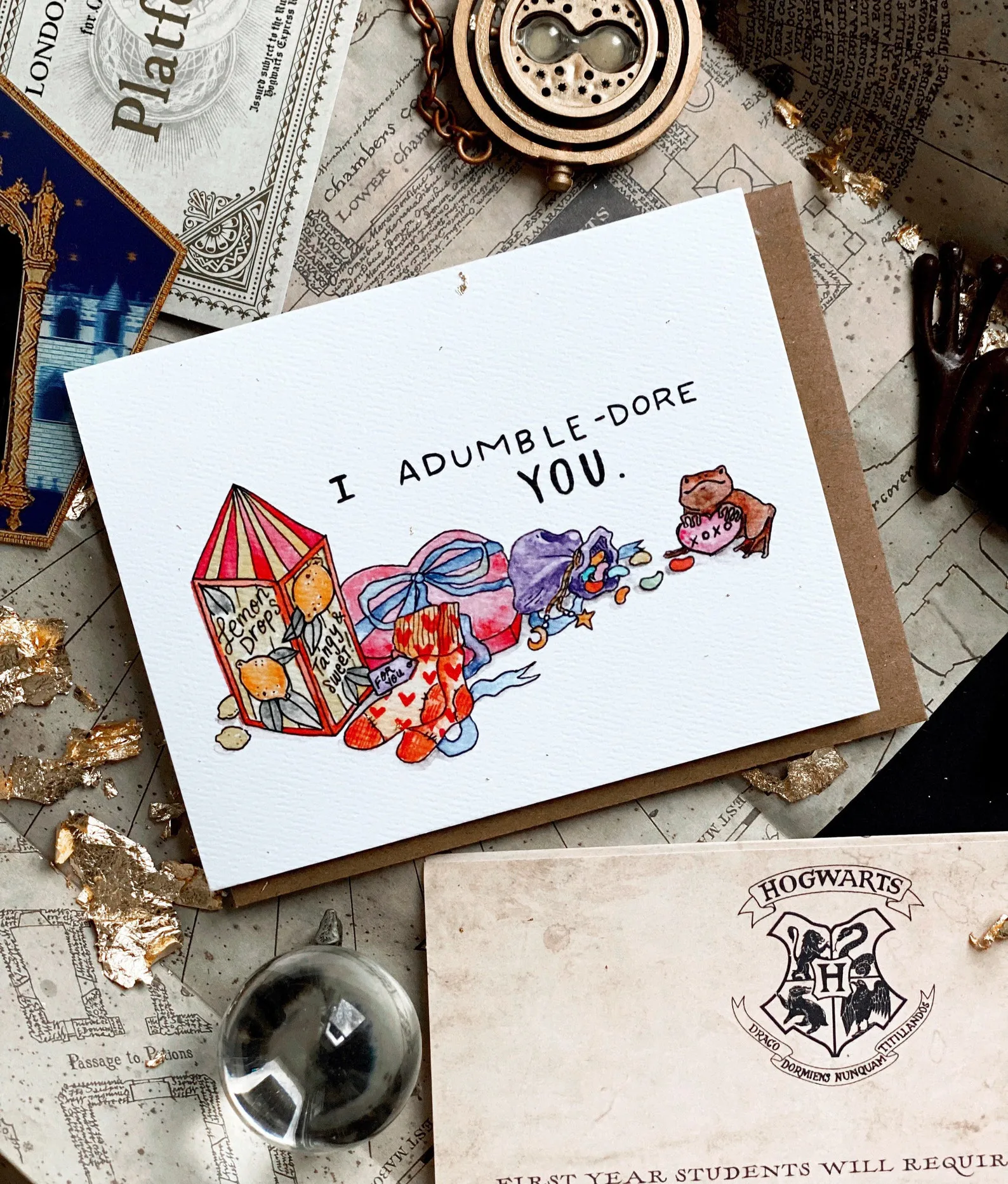 'Harry Potter'-Themed Valentine's Day Cards On Etsy For Your Chosen One
