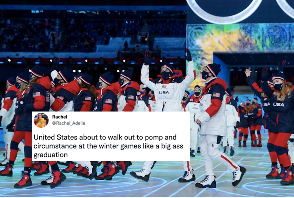 Tweets About “Pomp & Circumstance” At The 2022 Olympic Opening Ceremony