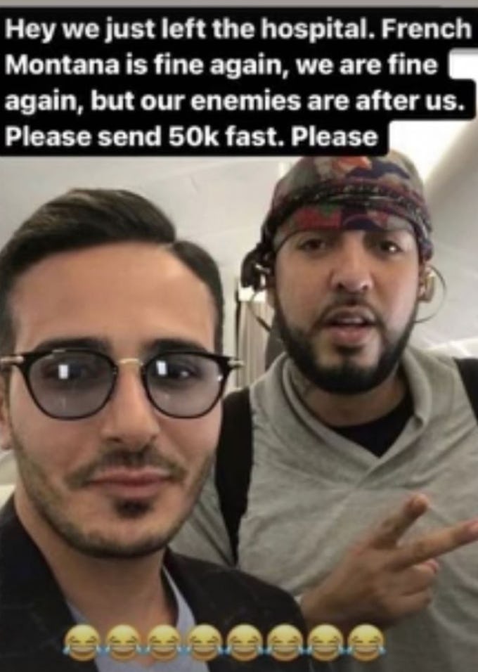 'The Tinder Swindler's Simon Hayut Pictured With Rapper French Montana