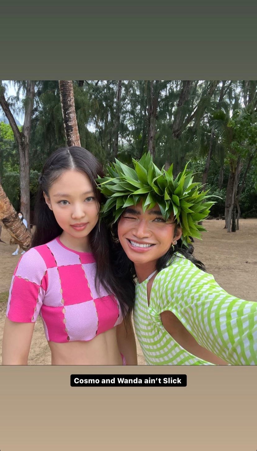 Blackpink's Jennie Wore Barbie Pink For Jacquemus' Hawaii Show