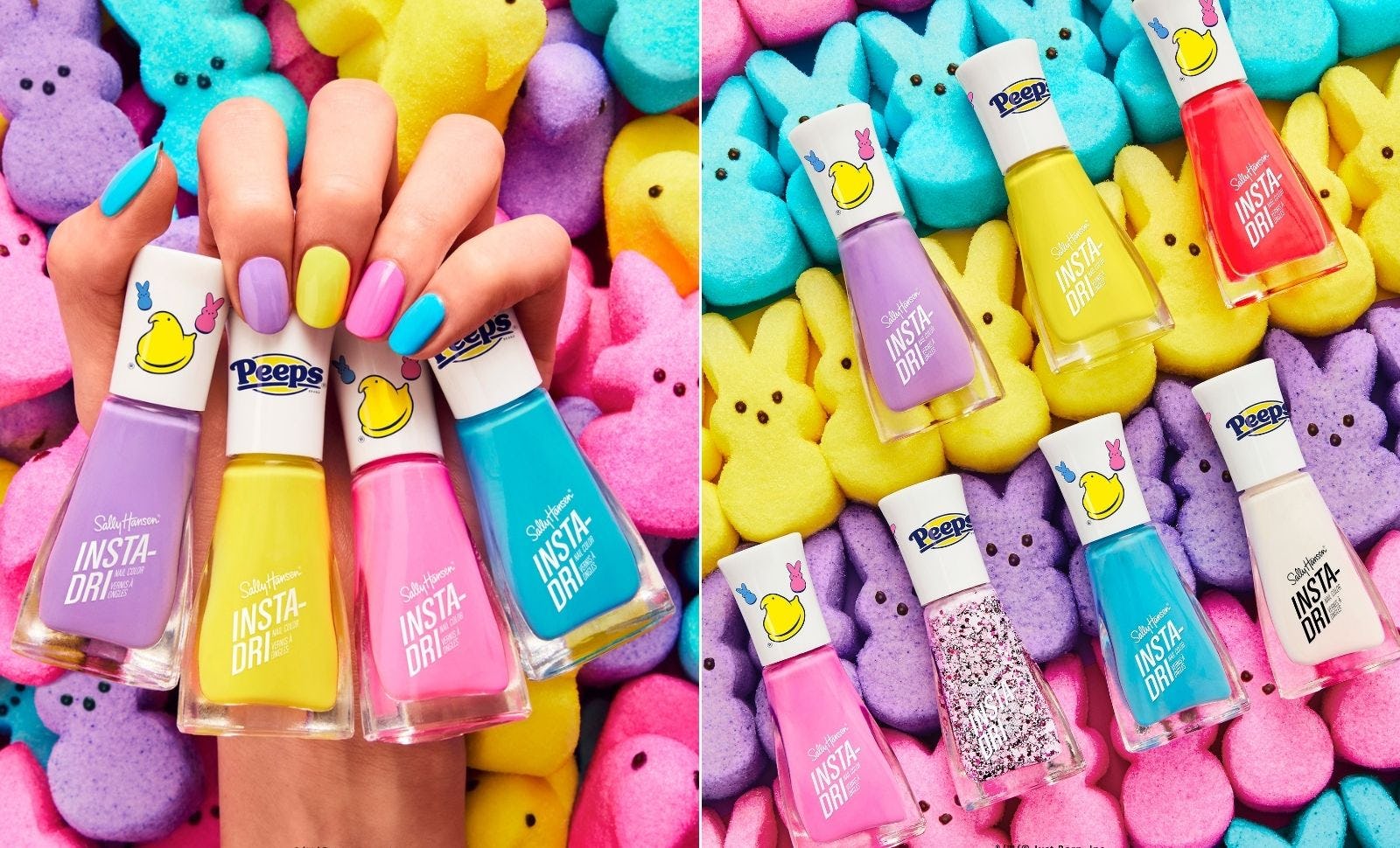 Where To Buy Sally Hansen x Peeps Nail Polish Colors For Spring