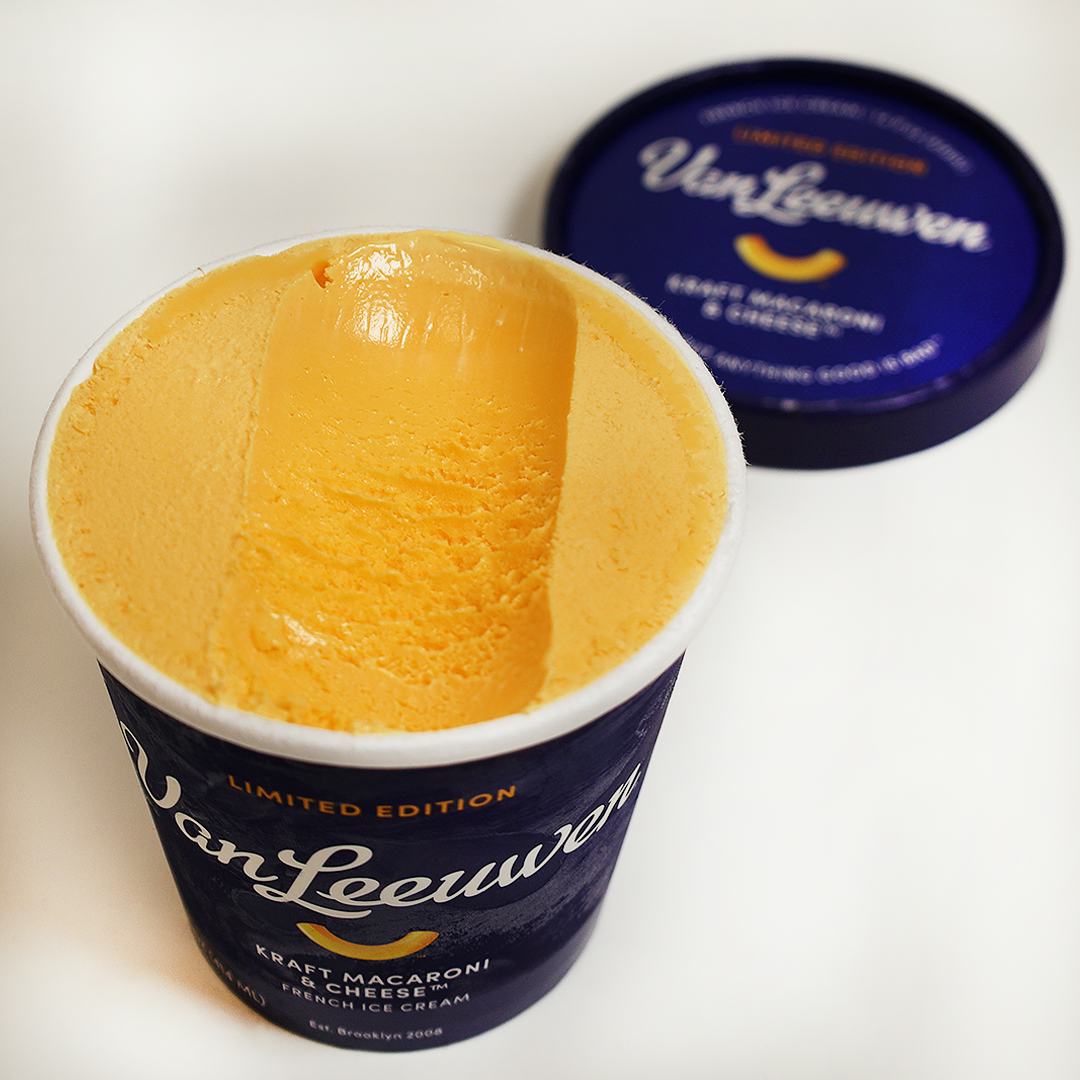 Van Leeuwen’s Walmart Ice Cream Flavors Include Kraft Mac & Cheese