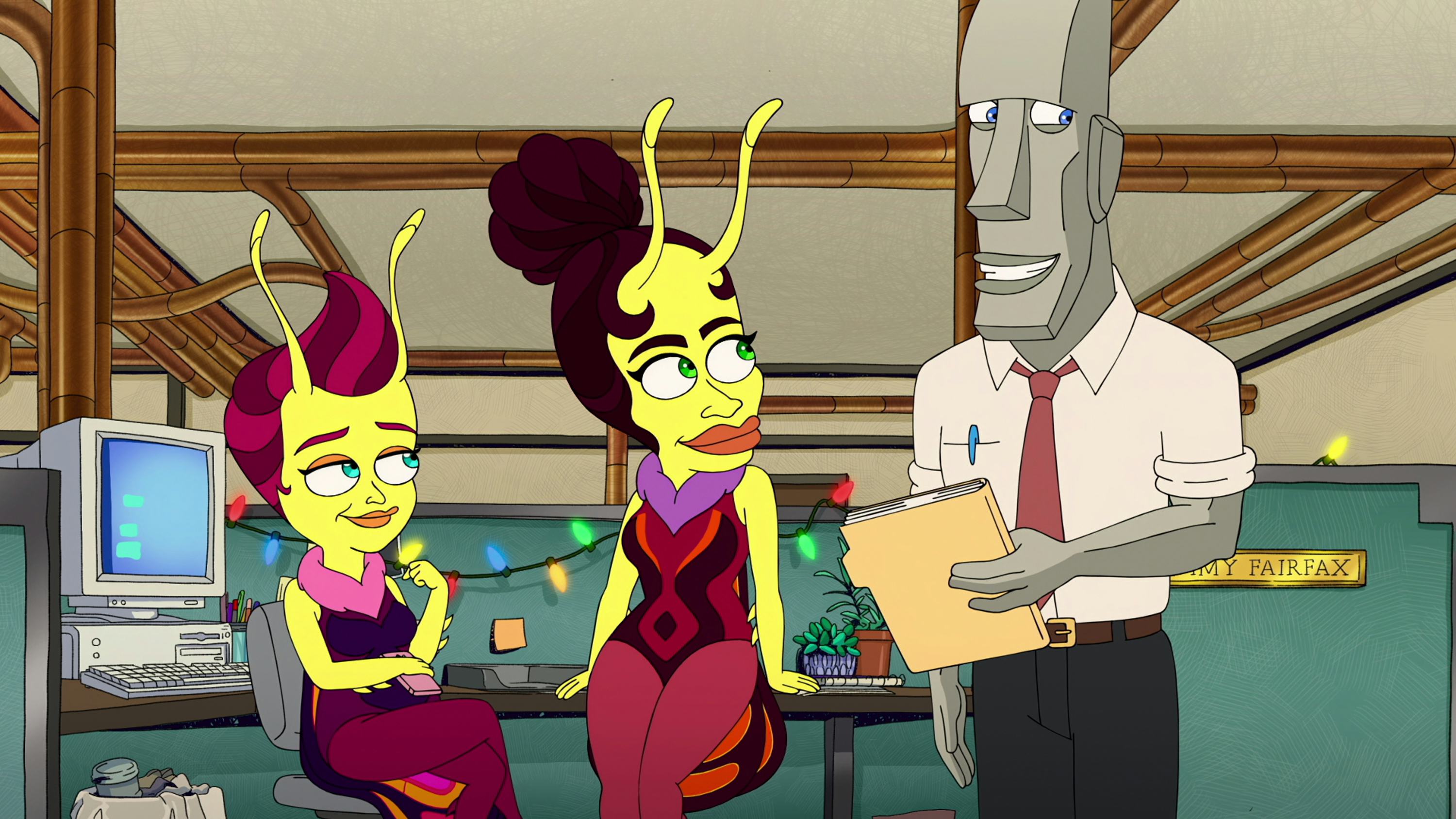 Photos Of Netflix's 'Human Resources' Characters Vs. The Cast Of Famous ...