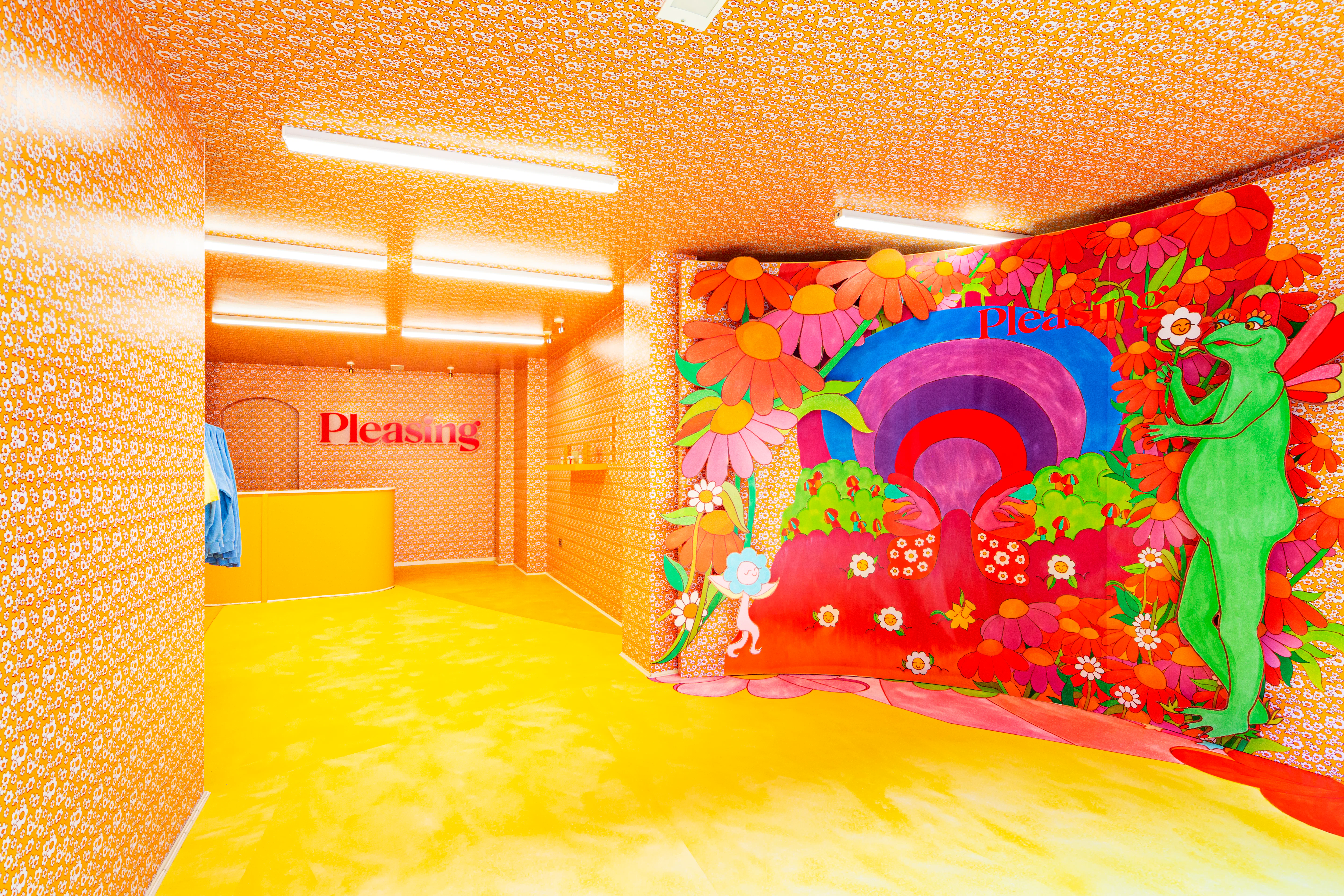 Inside Harry Styles' Pleasing Pop-Up Shop In NYC For Shroom Bloom Launch