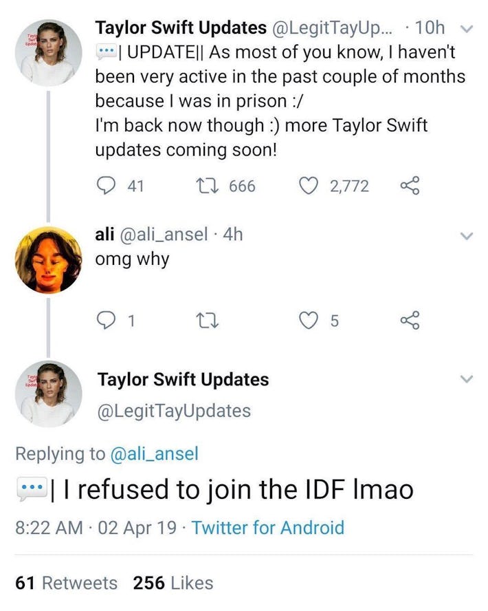 Another Twitter stan account nonchalantly announces their bizarre crisis