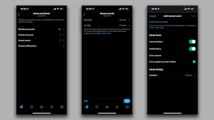 How to filter out NSFW and harmful content on Twitter
