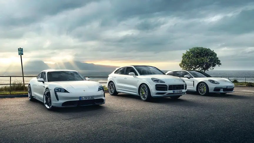 Porsche hints at Apple collab, says 80 percent of lineup will EVs by 2030