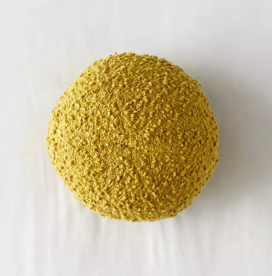 The Round Throw Pillow Trend Is Gaining Momentum & We Love These 12 Styles