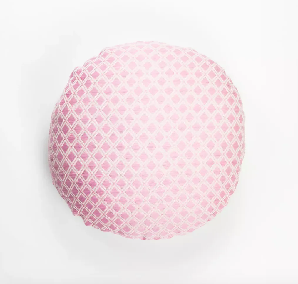 The Round Throw Pillow Trend Is Gaining Momentum & We Love These 12 Styles