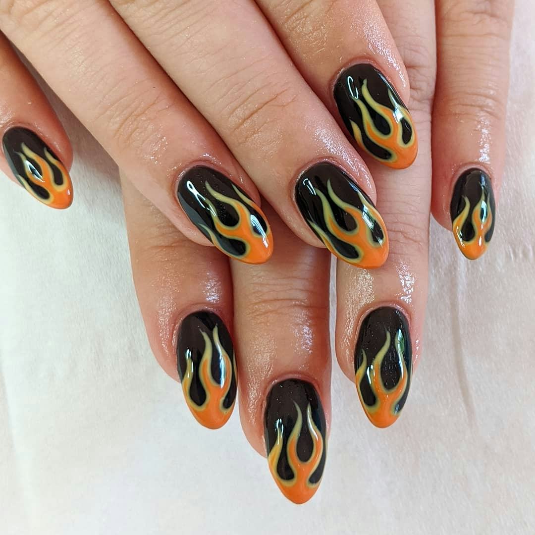 10 Fiery Nail Art Ideas for Aries Season