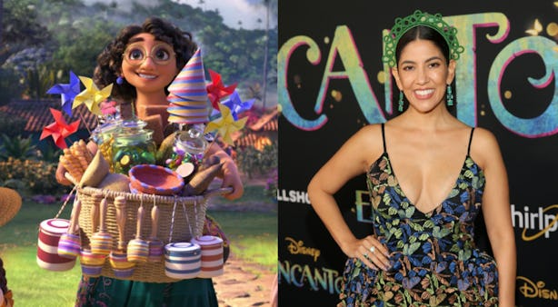 The ‘Encanto’ Cast & Their Characters In Side-By-Side Photos