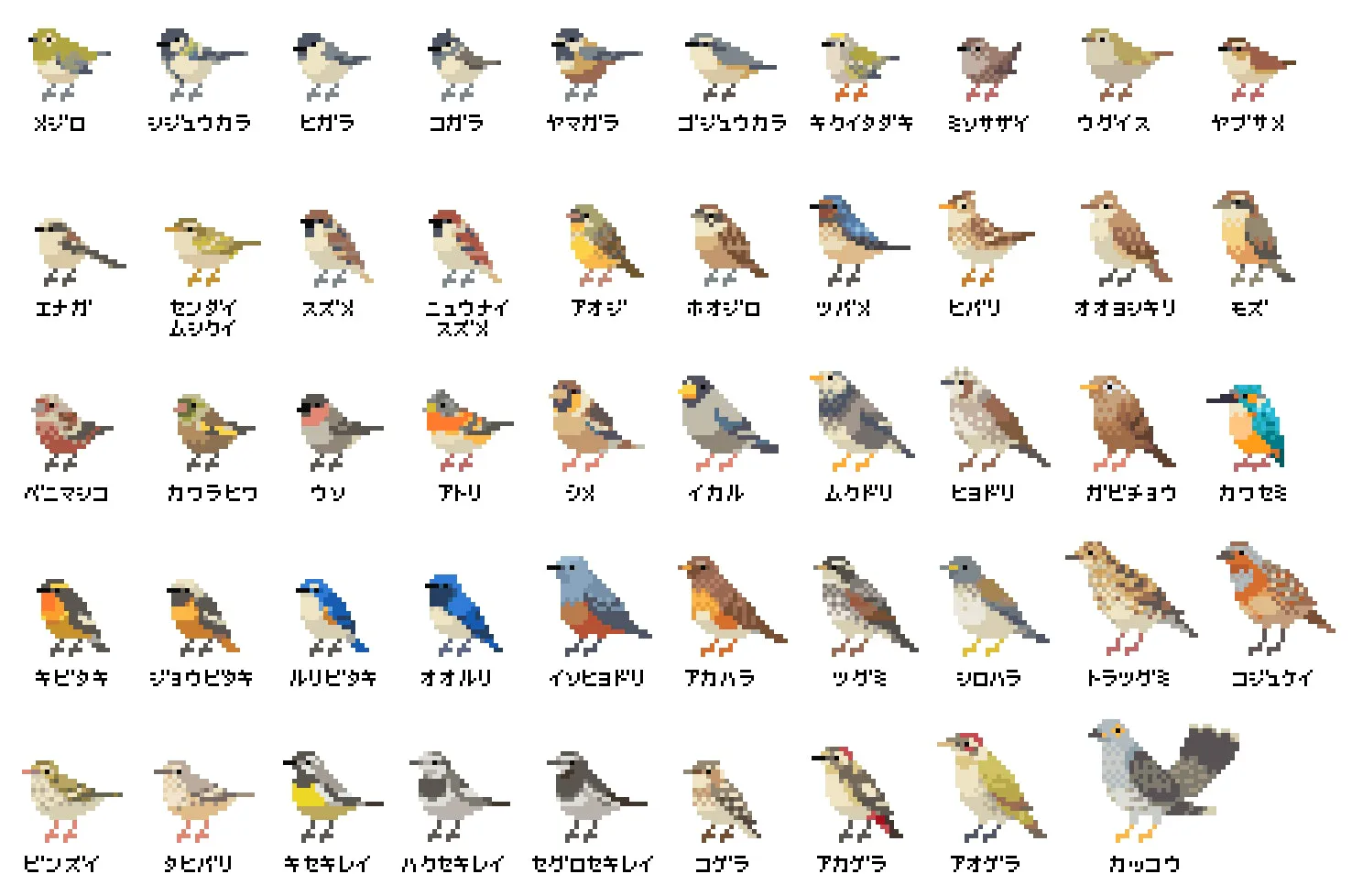 This illustrator uses pixel art to make learning biology adorable