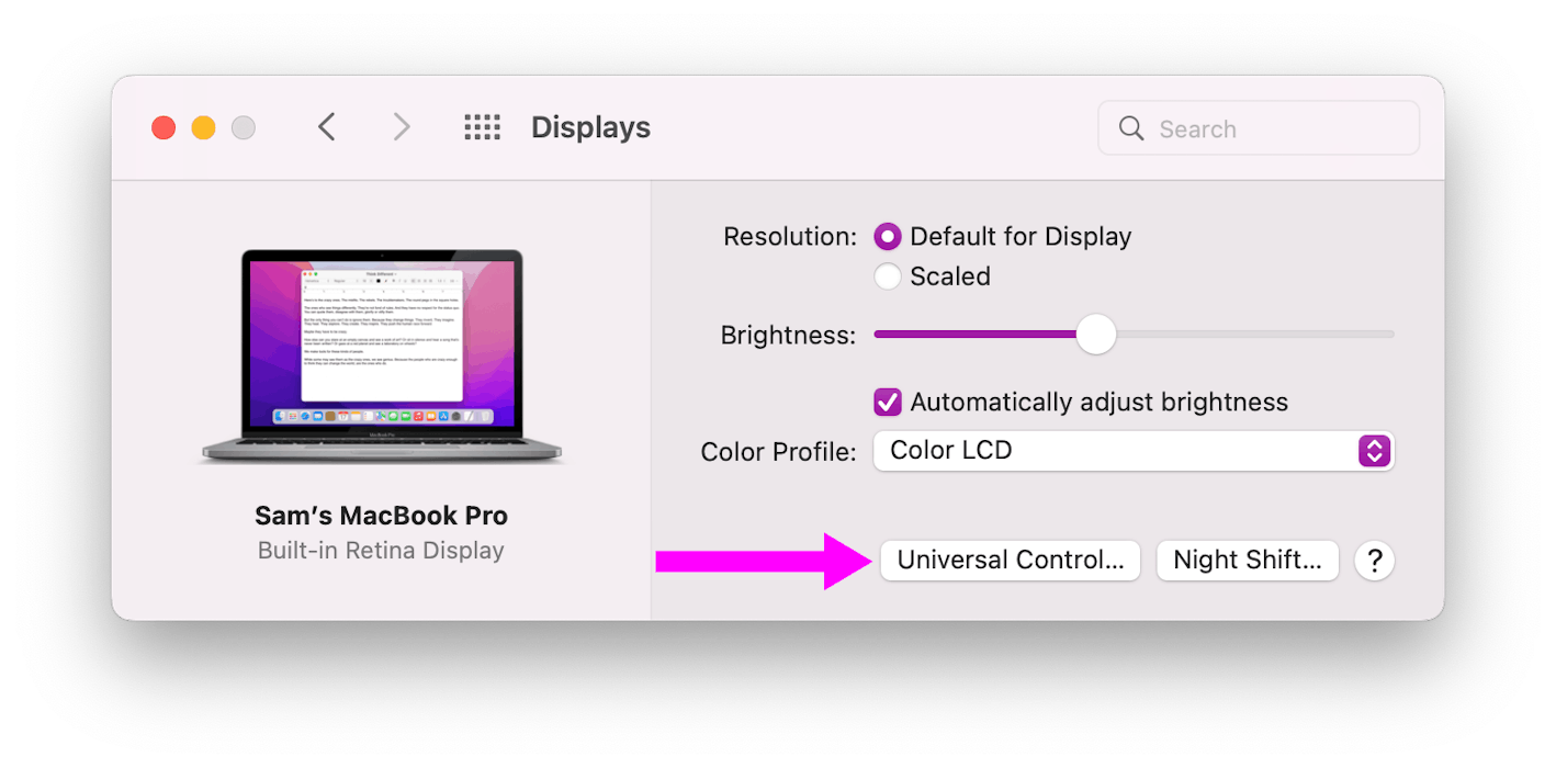 How to work like a boss using Universal Control on Mac and iPad