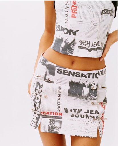 7 Mini Skirt Trends To Shop For Spring, From Denim To Pleated