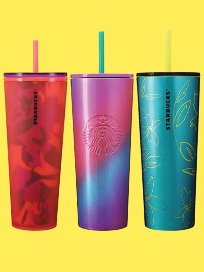 Starbucks’ Spring Cups For 2022 Are Full Of Florals