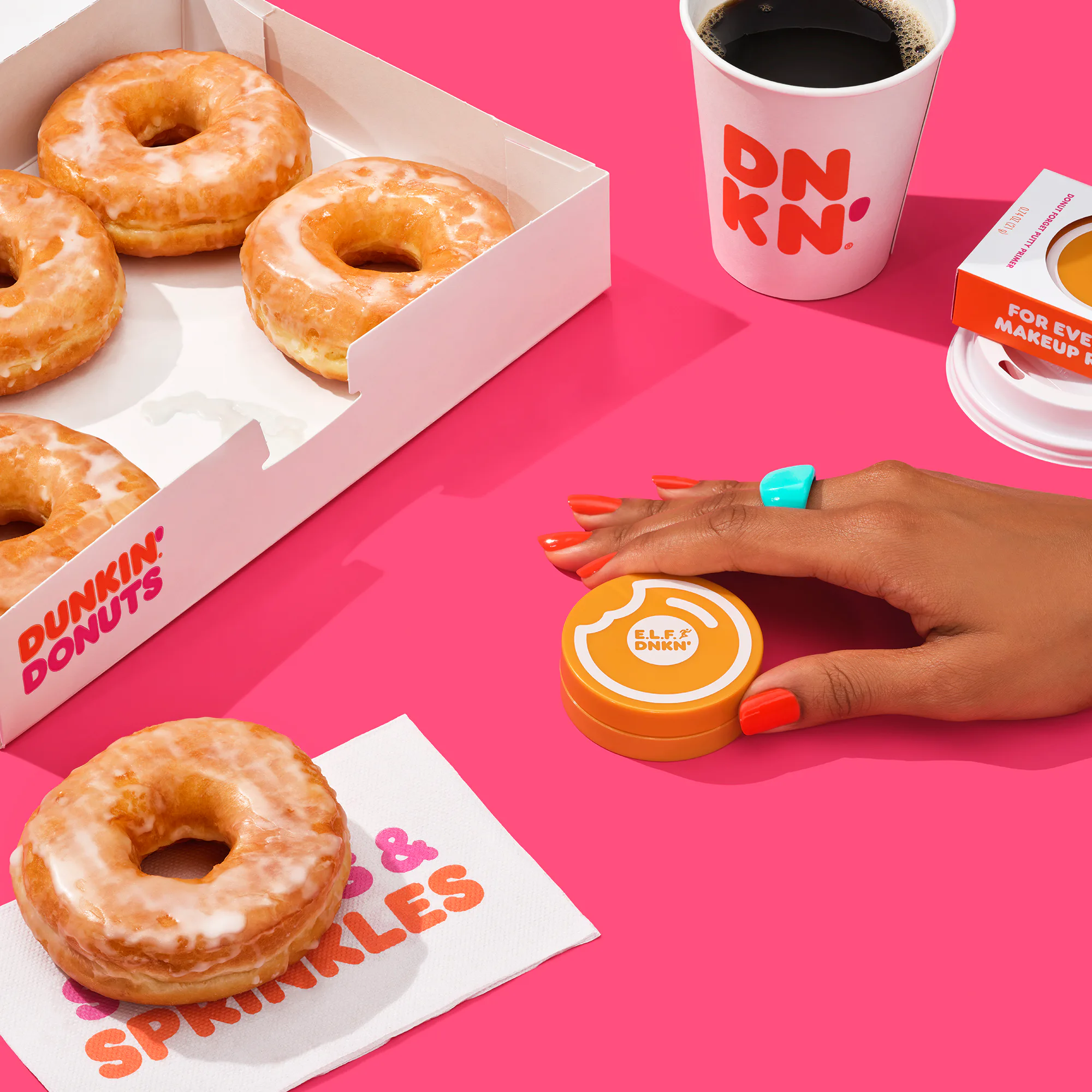 The Dunkin' x e.l.f. Makeup Collection Is My New Morning Must-Have