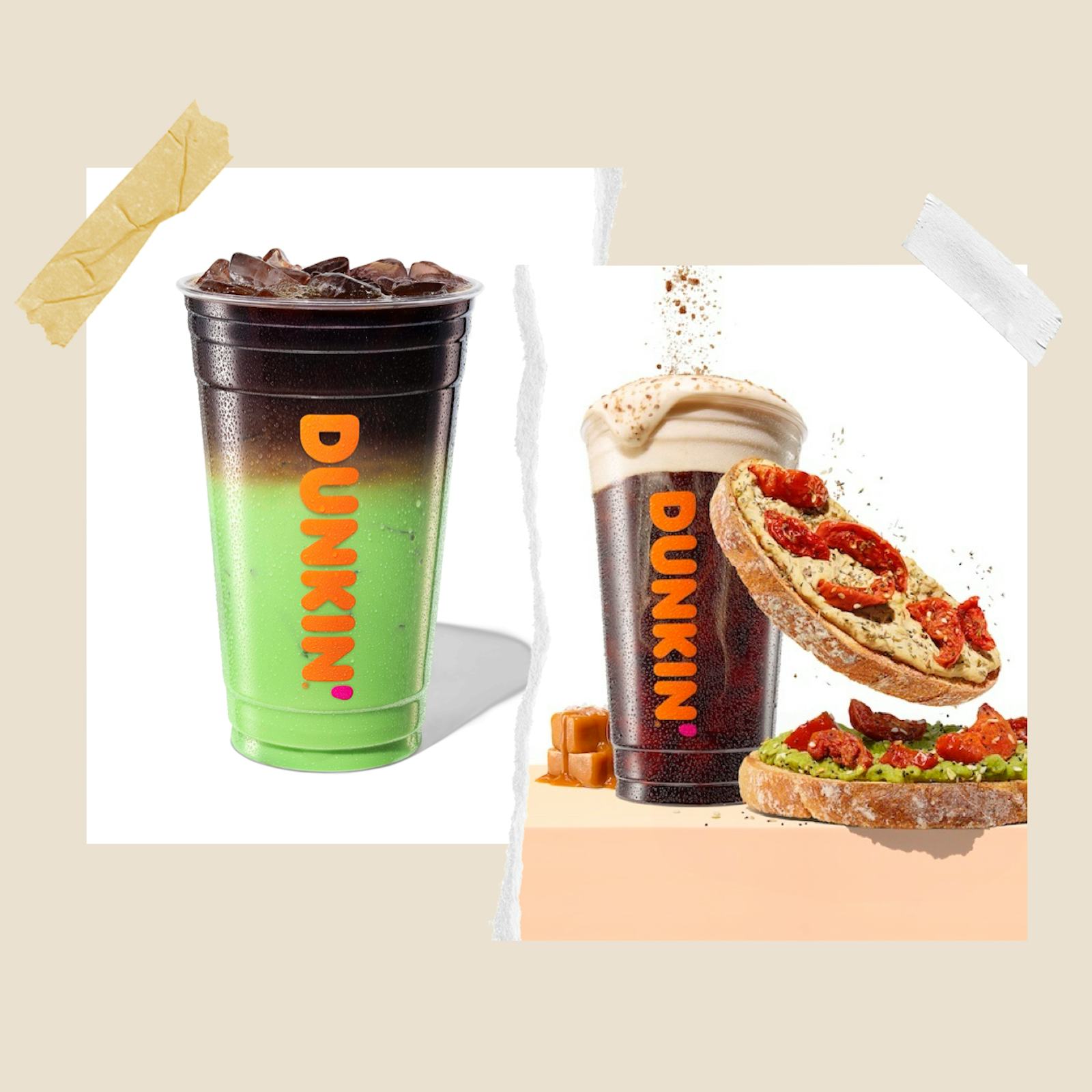 Dunkin's Spring 2022 Menu Includes Sweet Drinks & Savory Snacks