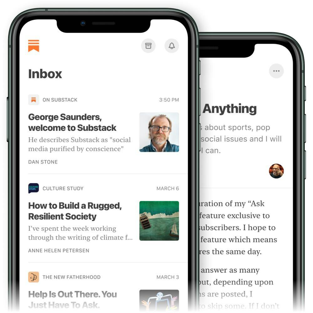 Substack’s new iPhone app is here to clean your email inbox