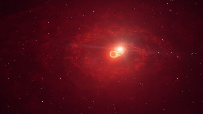 A ravenous, explosive nova star may be creating massive gamma ray bursts