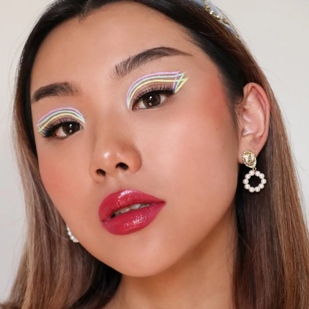 8 Pretty Pastel Eye Makeup Ideas To Try For Hot Girl Summer