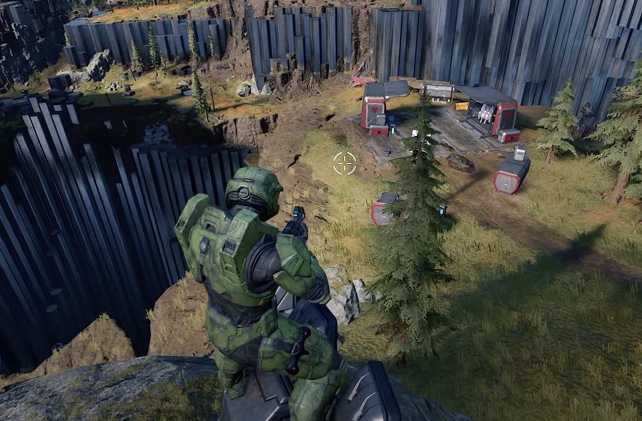 This 'Halo Infinite' mod lets you play in a third-person perspective
