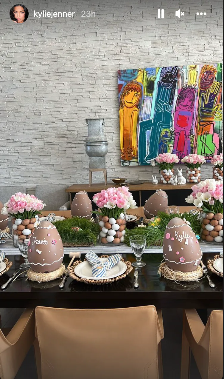 Celebrities Celebrate Easter With Egg Hunts, Baskets And Bunny Photo Ops