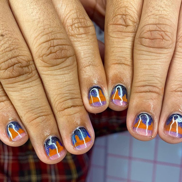 Sunset Nails Inspo To Inspire Your Summer Manicures