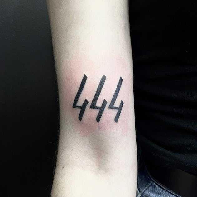 444 Angel Number Tattoo Ideas For Meaningful Ink