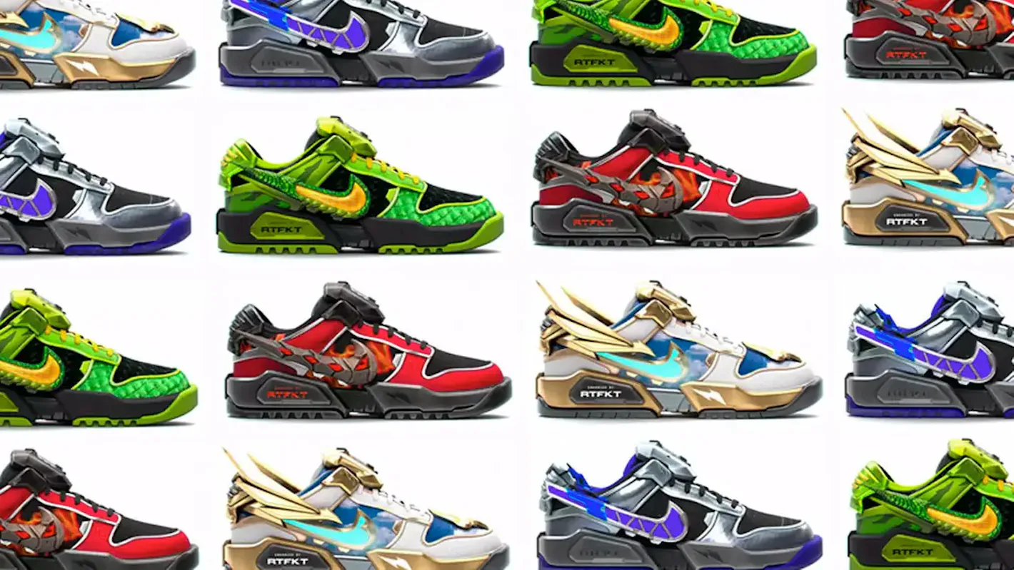 Nike and RTFKT Studio's first digital sneakers remix the Dunk