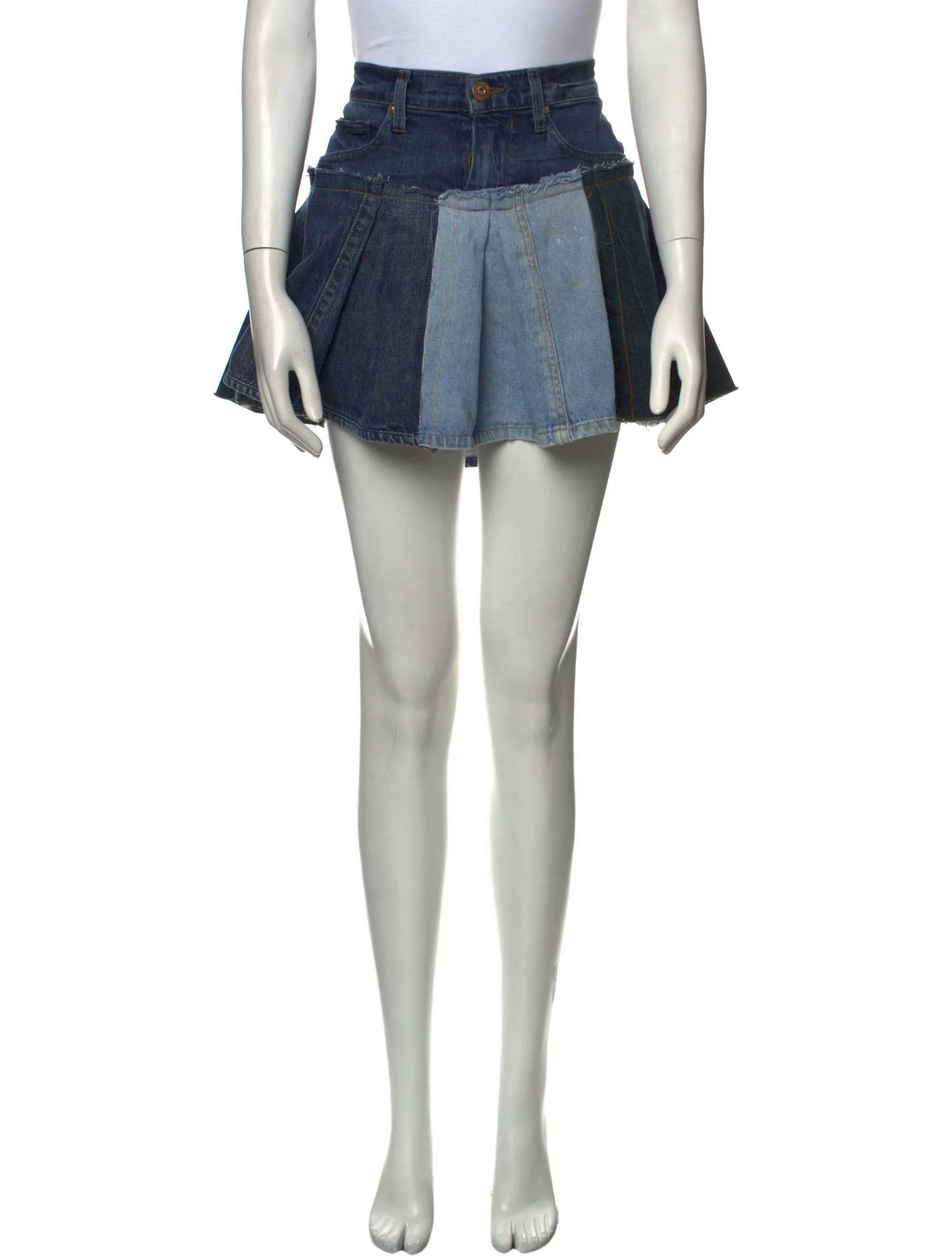 The Patchwork Denim Skirt Is The Must-Have Piece For This Summer