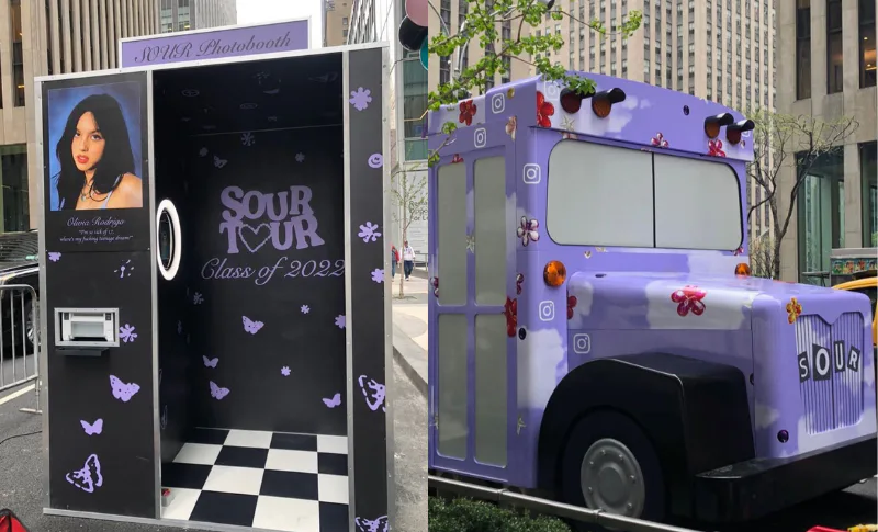 Olivia Rodrigo's 'Sour' Tour Bus Experience Is So Insta-Worthy