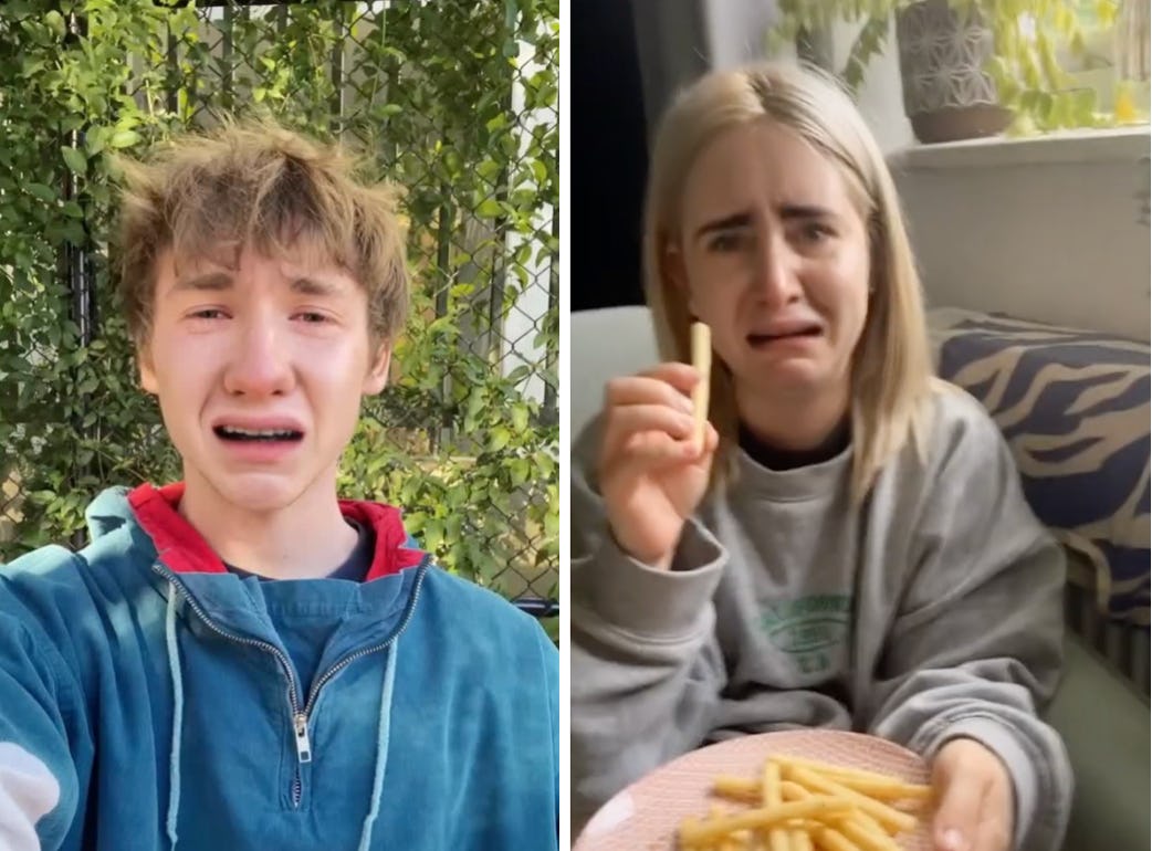 Is The Crying Face Filter On TikTok? This Snapchat Lens Is So Realistic