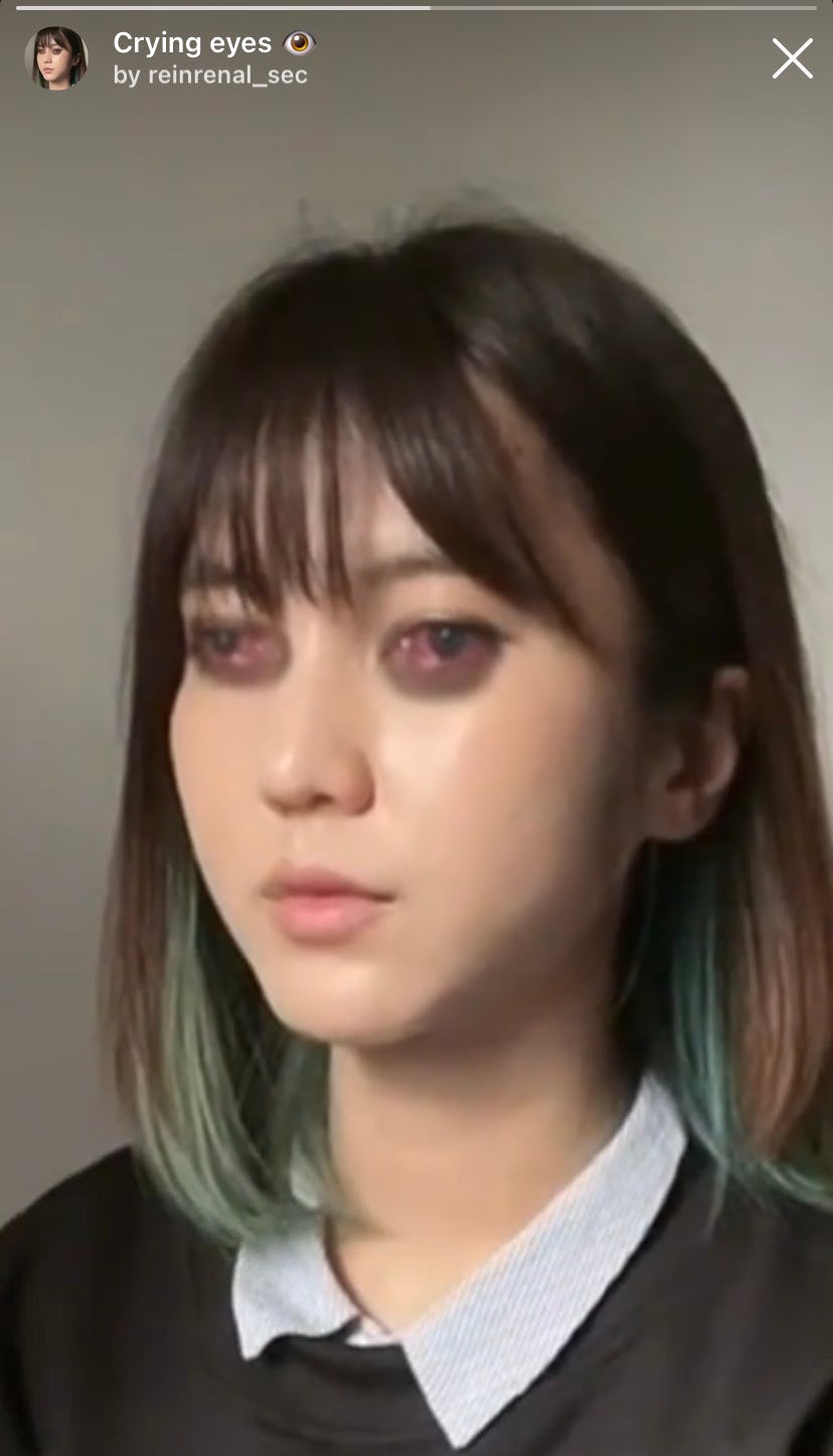 Crying Face Filters On Snapchat, TikTok, & IG Are Perfect For Pranking